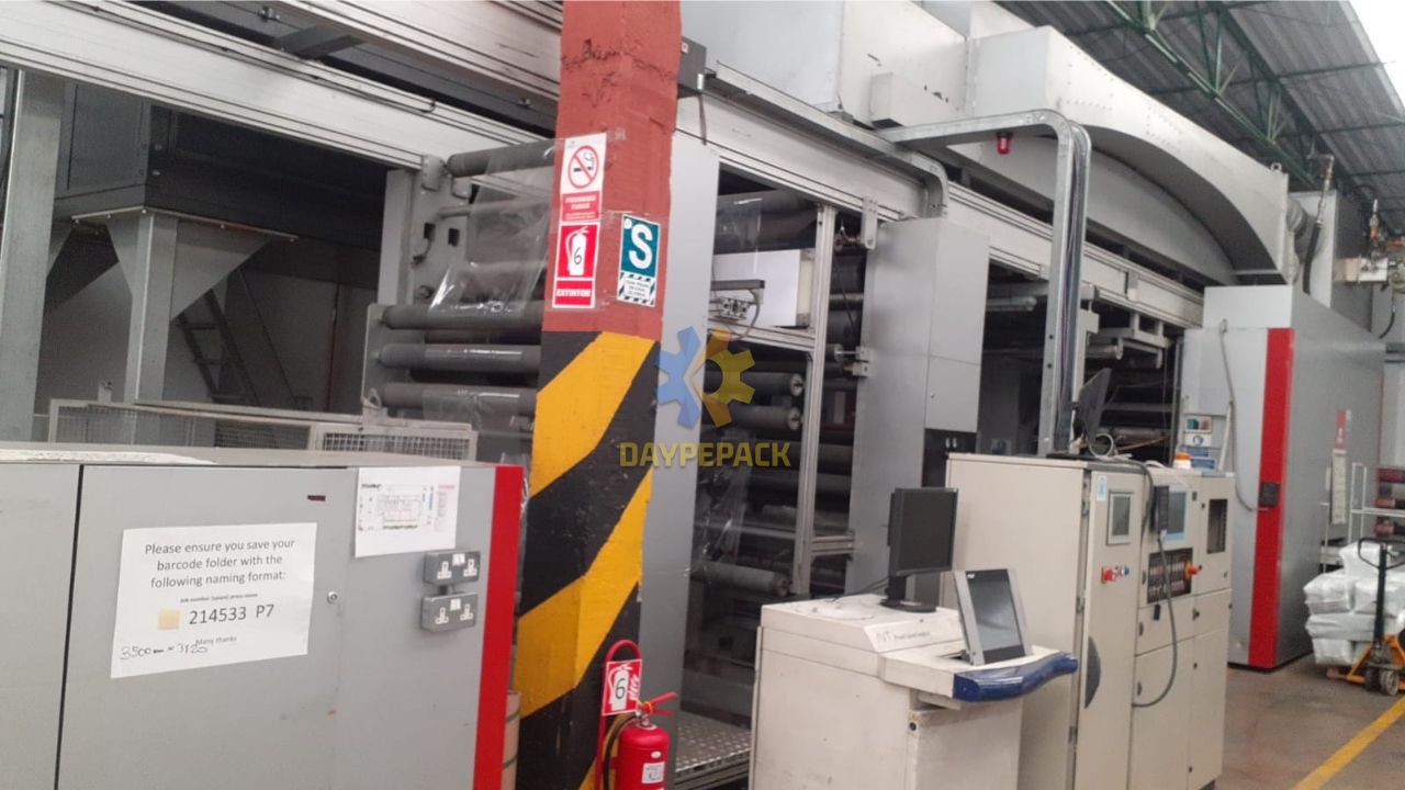 Flexográfica COMEXI FB 2108: Precisión y Alto Rendimiento